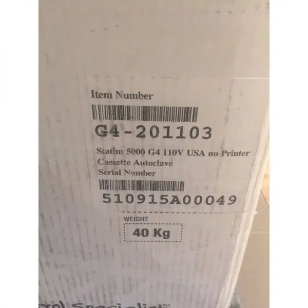 SCICAN Statim 5000 G4 Autoclave Sterilizer