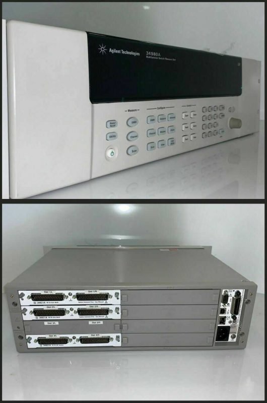 Agilent 34980A, Keysight 34980A Multifunction Switch Measurement Unit ...